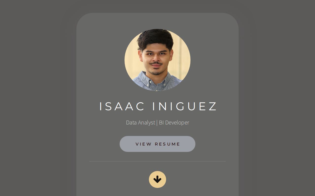 Isaac Iniguez | Data Analyst